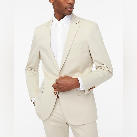 J. Crew | Suits & Blazers | J Crew Stretch Suit Jacket In Flex Chino ...